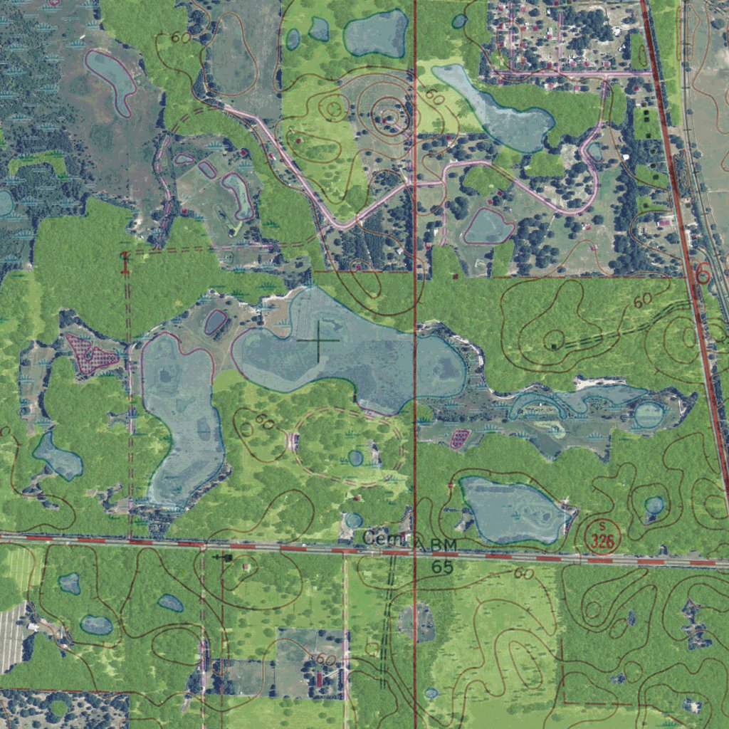FL-MORRISTON: GeoChange 1965-2010 Map by Western Michigan University ...