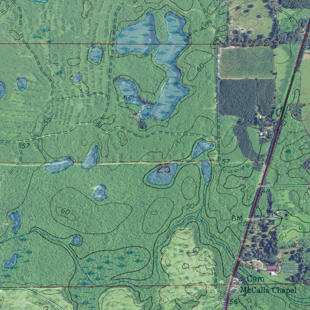 FL-HATCHBEND: GeoChange 1967-2010 Map by Western Michigan University ...