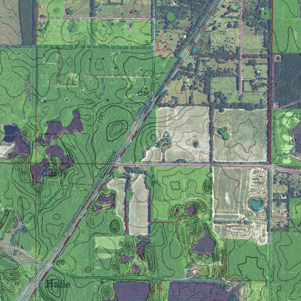 FL-NEWBERRY: GeoChange 1965-2010 Map by Western Michigan University ...