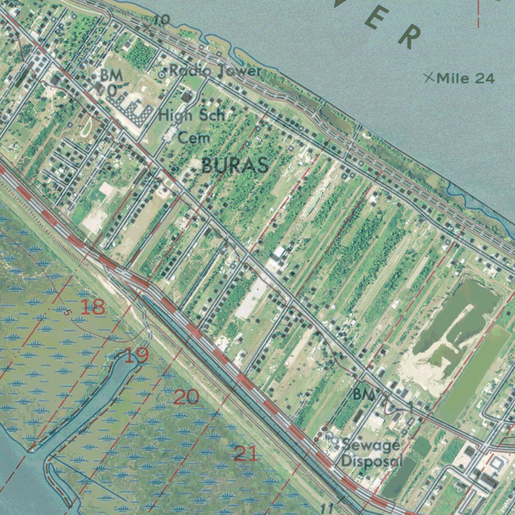 LA-BURAS: GeoChange 1971-2010 Map by Western Michigan University ...
