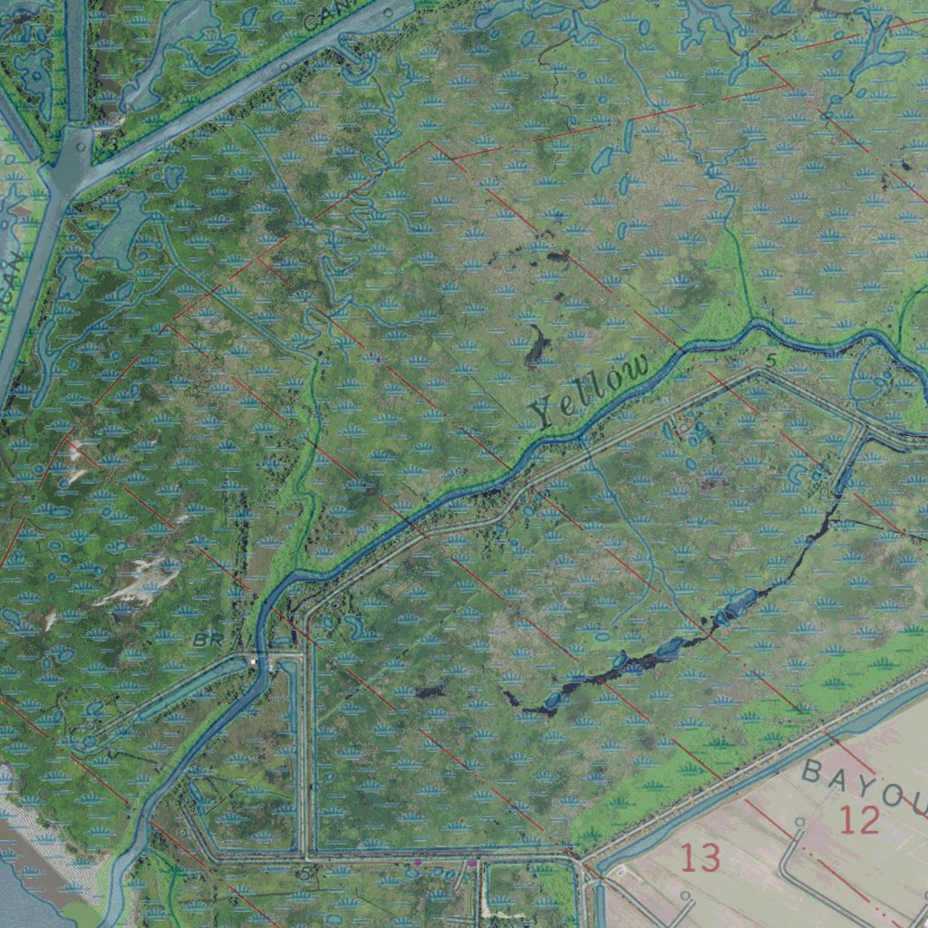 LA-ELLERSLIE: GeoChange 1969-2010 Map by Western Michigan University ...