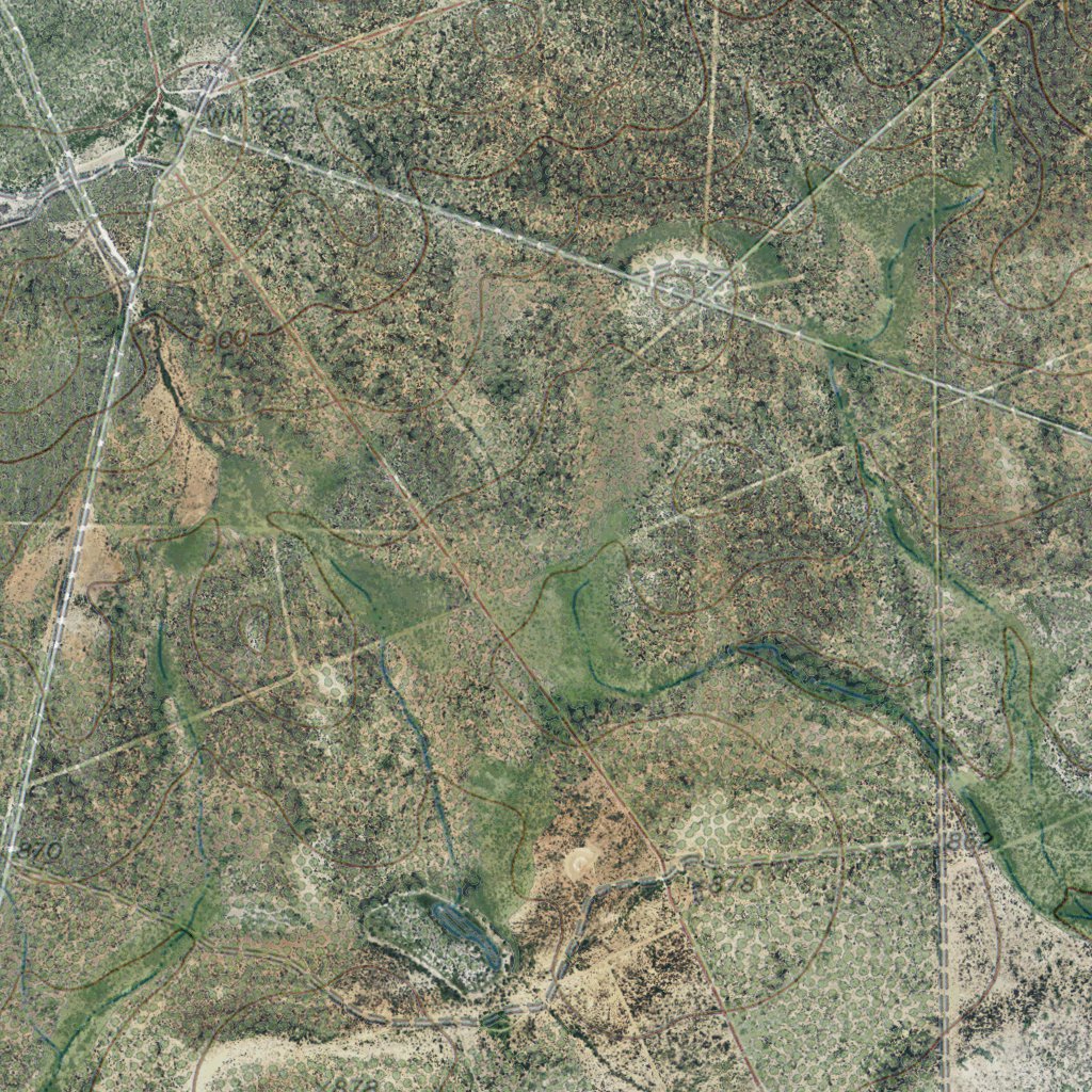 TX-GOOFY LAKE: GeoChange 1973-2012 Map by Western Michigan University ...