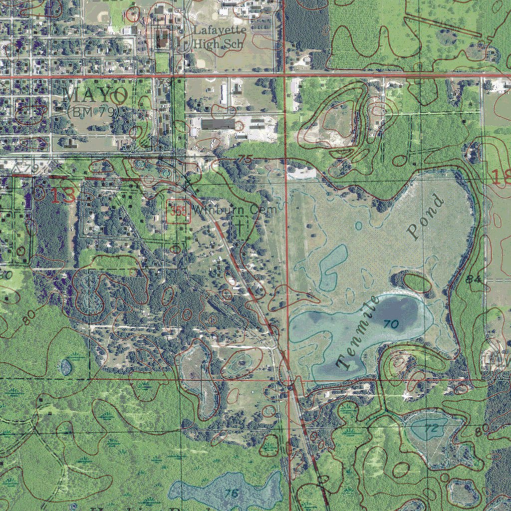 FL-MAYO: GeoChange 1949-2010 Map by Western Michigan University ...