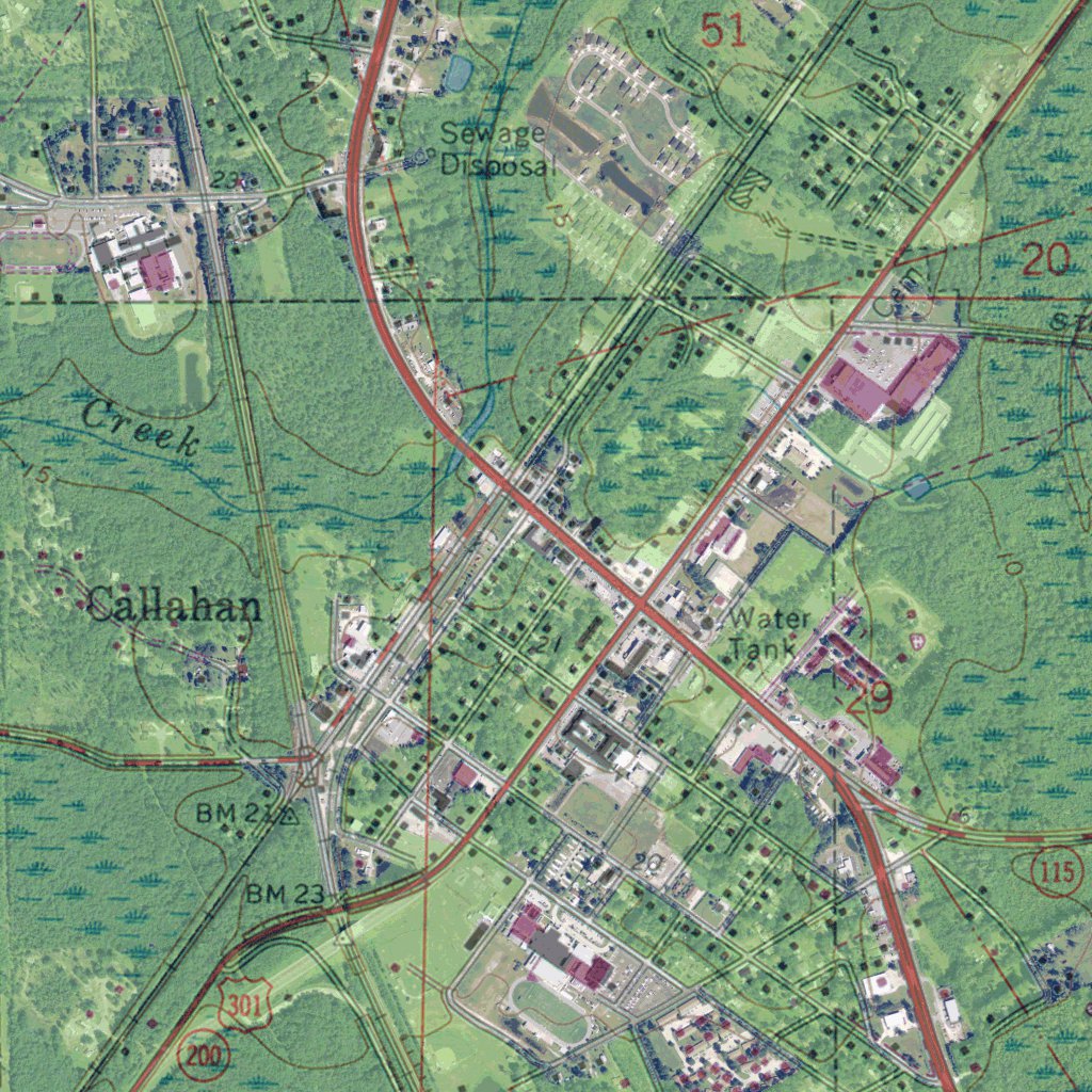 FL-CALLAHAN: GeoChange 1970-2010 Map by Western Michigan University ...