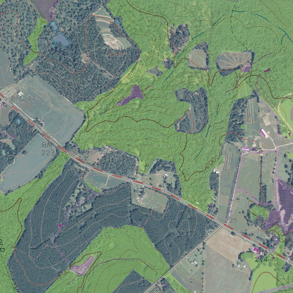 GA-HAHIRA WEST: GeoChange 1957-2010 Map by Western Michigan University ...