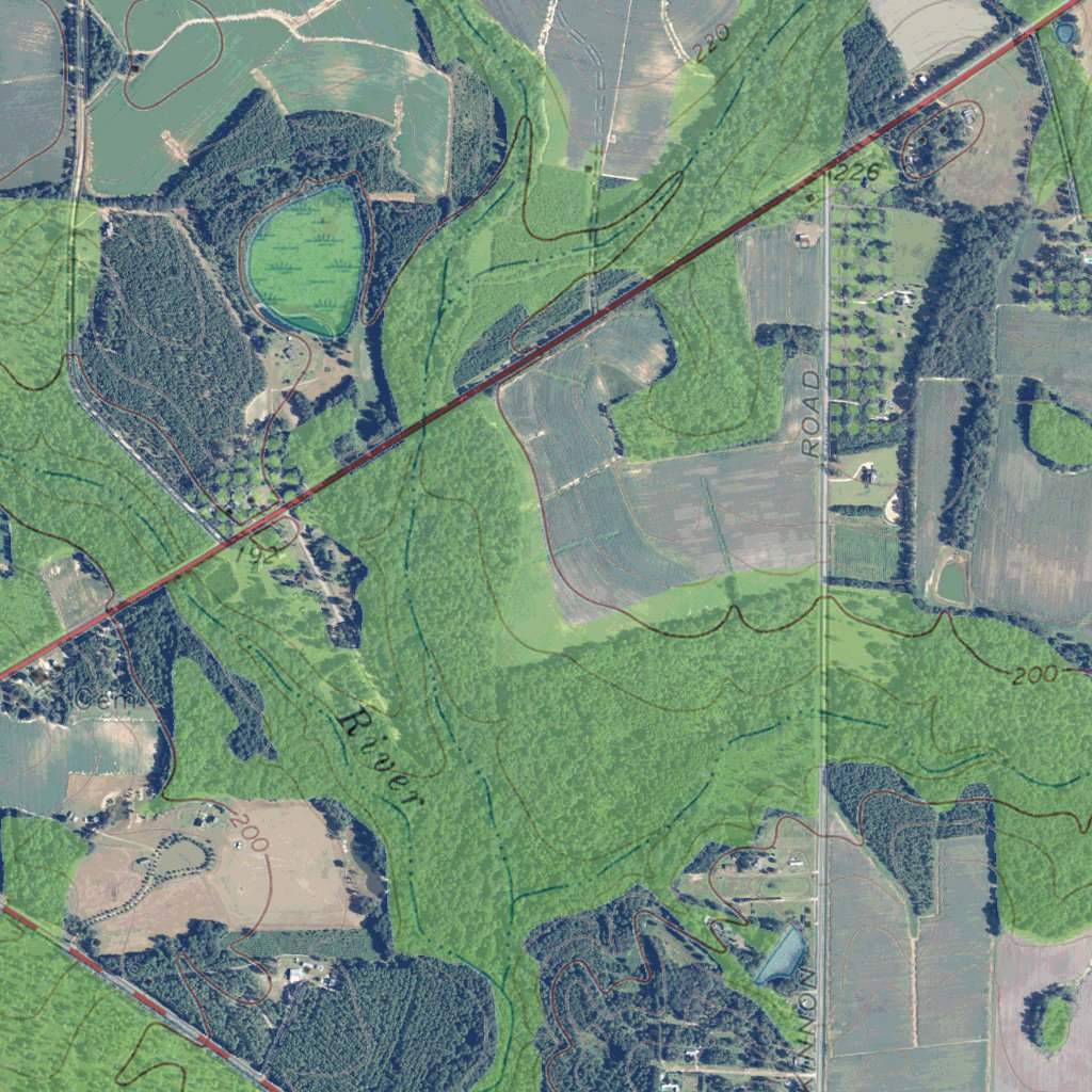 GA-PATTEN: GeoChange 1974-2010 Map by Western Michigan University ...