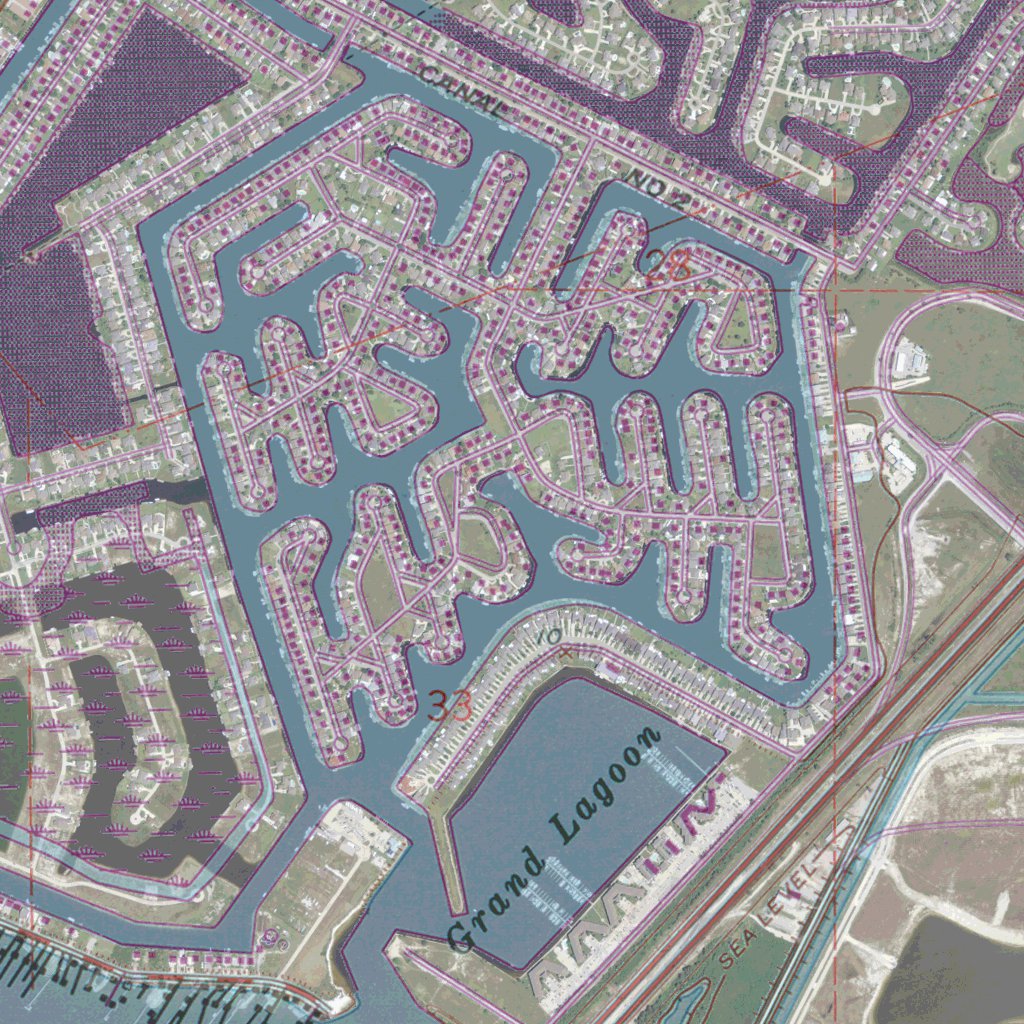 LA-NORTH SHORE: GeoChange 1965-2010 Map by Western Michigan University ...