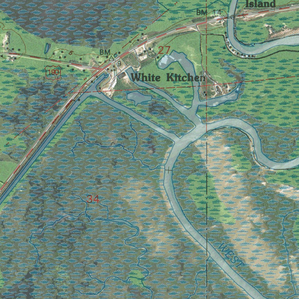 LA-RIGOLETS: GeoChange 1951-2009 Map by Western Michigan University ...