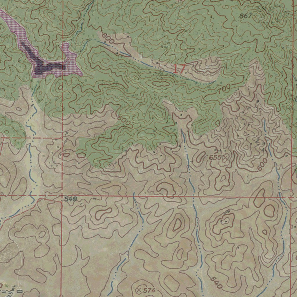 CA-LITTLE TABLE MOUNTAIN: GeoChange 1959-2014 Map by Western Michigan ...