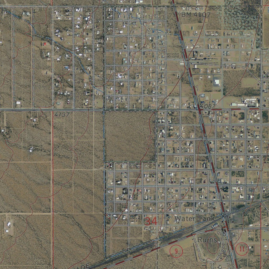 NM-CHH-COLUMBUS: GeoChange 1964-2011 Map by Western Michigan University ...