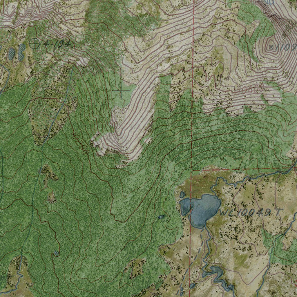 CA-TIOGA PASS: GeoChange 1984-2014 Map by Western Michigan University ...