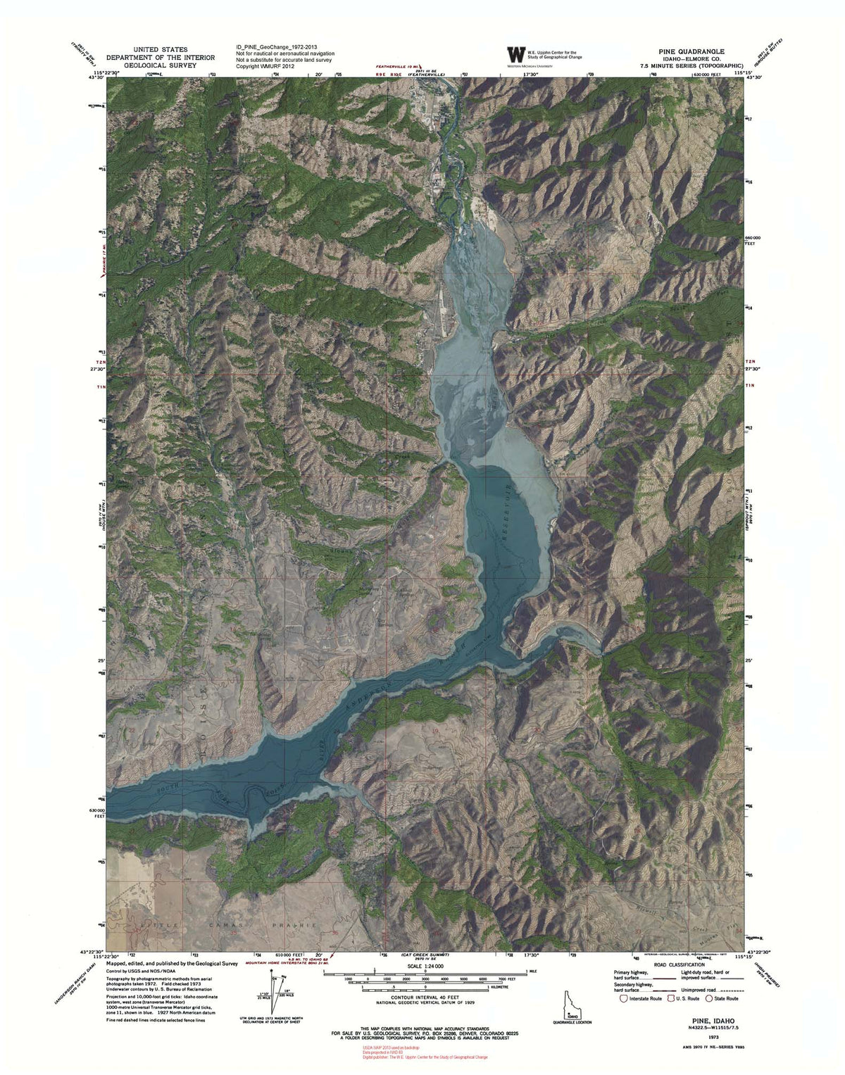 Idaho Elk Hunting Unit 44-1X* (Bundle) Map by Western Michigan ...