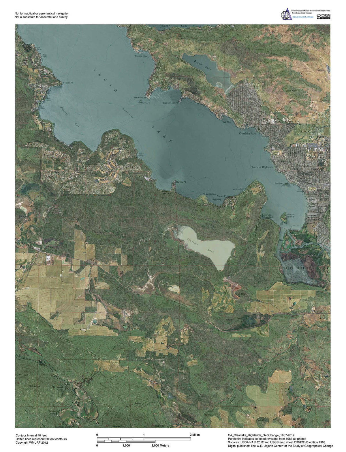 Anderson Marsh State Historic Park - CA (Bundle) Map by Western ...