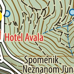 Avala mountaineering Map by Geoforma FZE | Avenza Maps