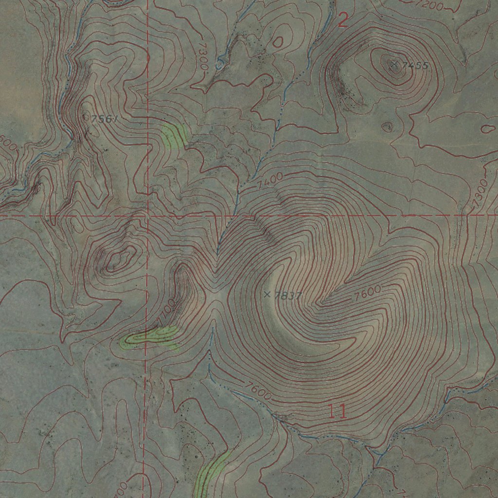 AZ-Springerville NW: GeoChange 1967-2010 Map by Western Michigan ...