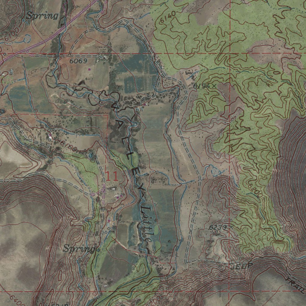 AZ-Lyman Lake: GeoChange 1969-2010 Map by Western Michigan University ...