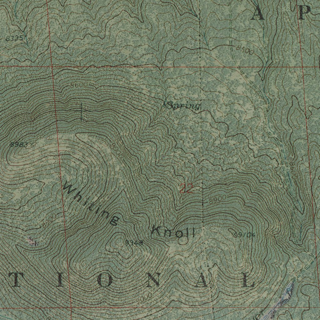 AZ-Whiting Knoll: GeoChange 1967-2010 Map by Western Michigan ...