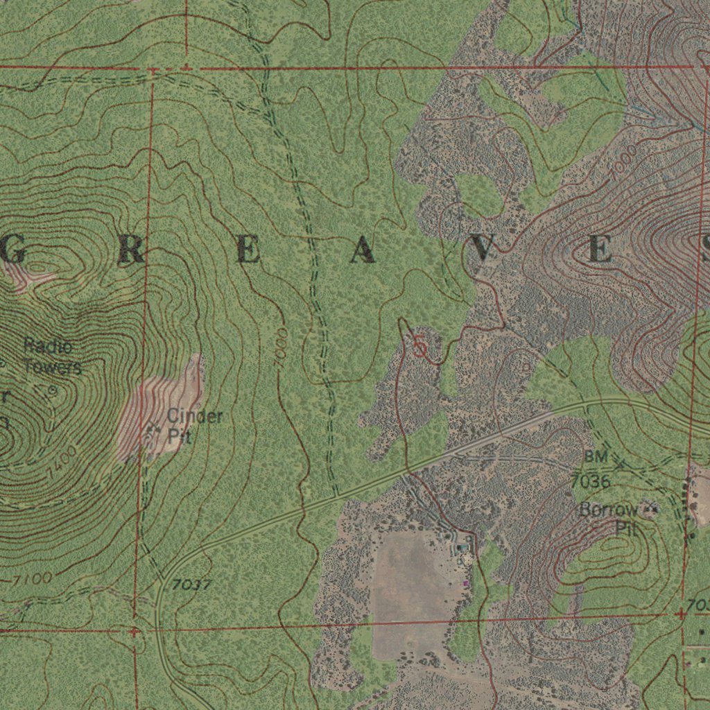 AZ-Lakeside: GeoChange 1958-2010 Map by Western Michigan University ...