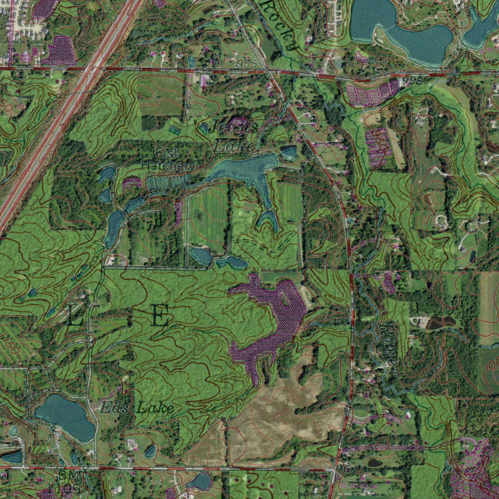 OH-Seville: GeoChange 1960-2011 Map by Western Michigan University ...