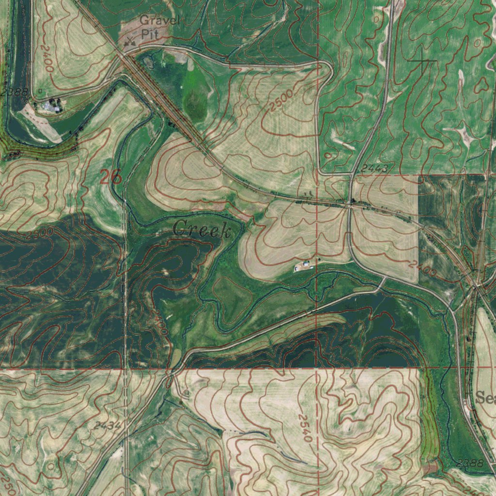 WA-Oakesdale: GeoChange 1961-2011 Map by Western Michigan University ...