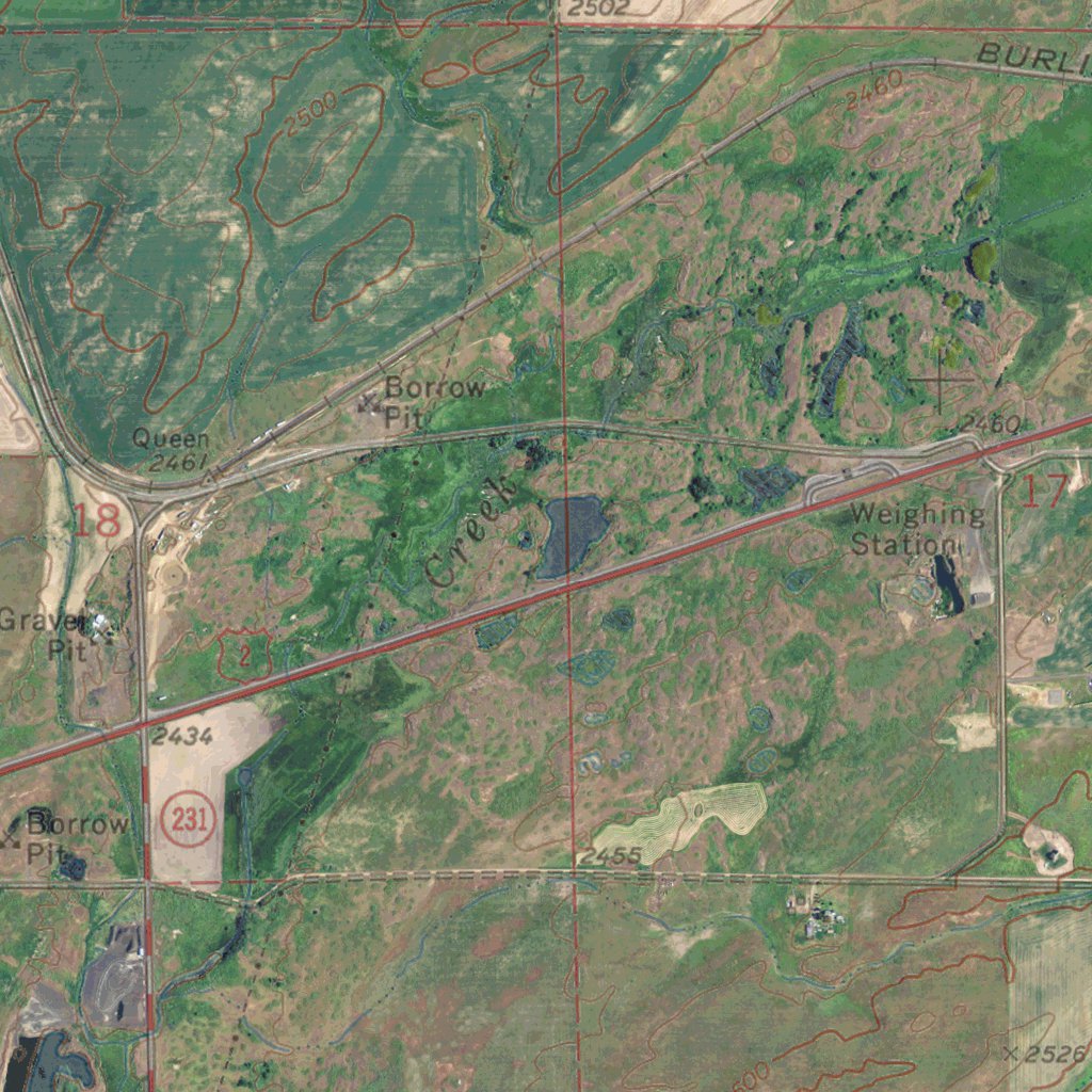 WA-Reardan West: GeoChange 1972-2011 Map by Western Michigan University ...