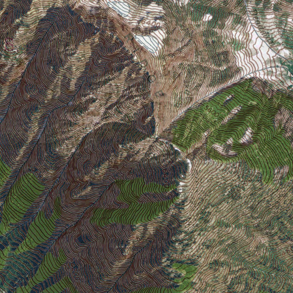 WA-Goode Mountain: GeoChange 1958-2011 Map by Western Michigan ...