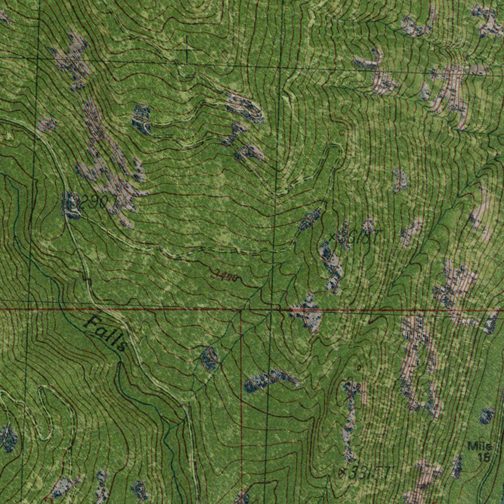 WA-Doe Mountain: GeoChange 1985-2011 Map by Western Michigan University ...