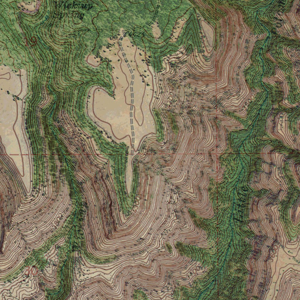 OR-Lake Penland: GeoChange 1967-2012 Map by Western Michigan University ...