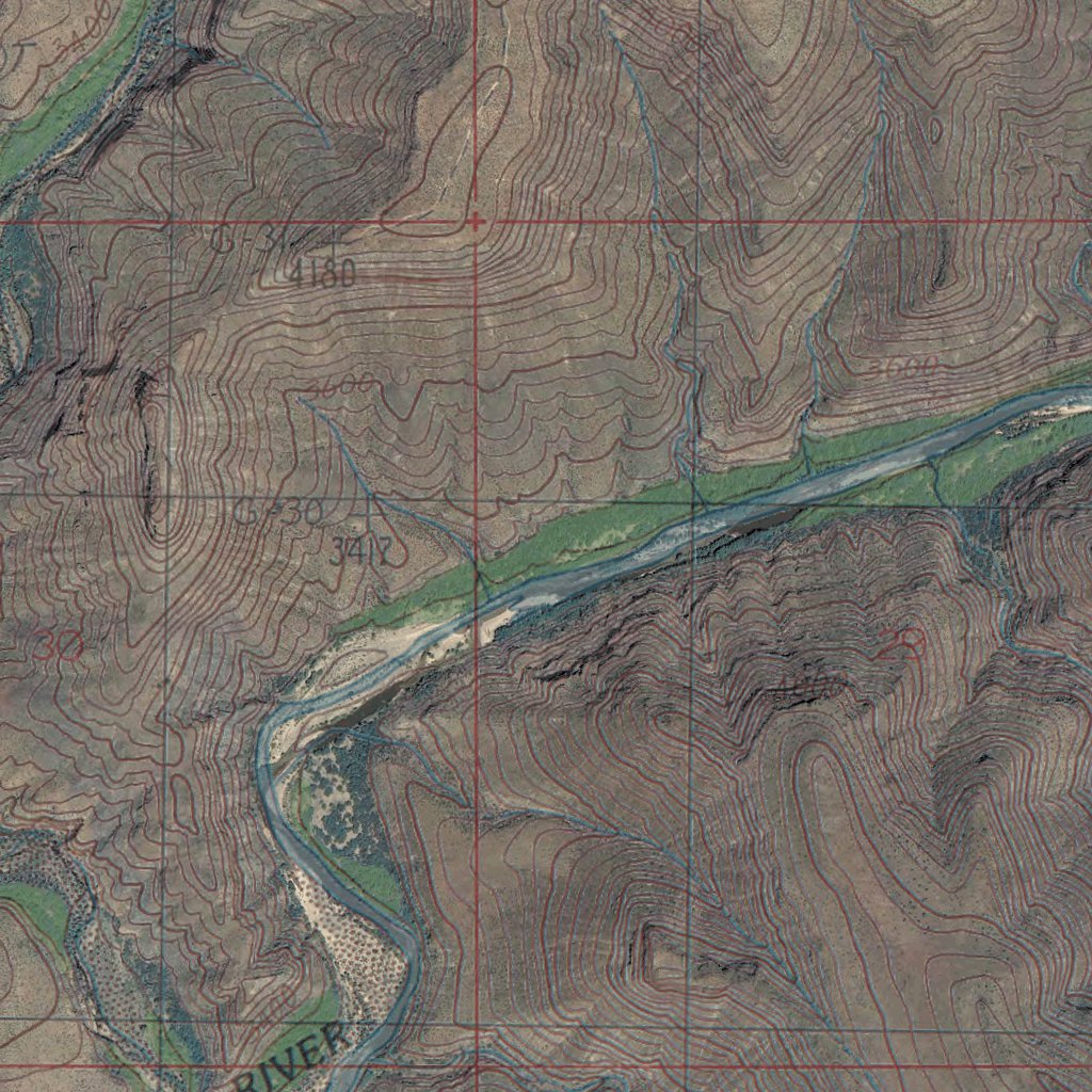 AZ-Gila Box: GeoChange 1981-2010 Map by Western Michigan University ...