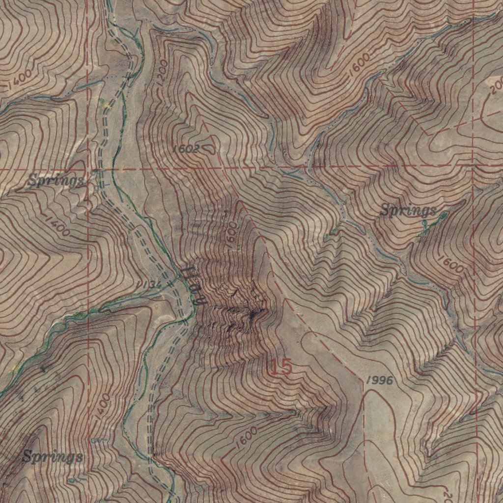 OR-Devils Backbone: GeoChange 1969-2012 Map by Western Michigan ...