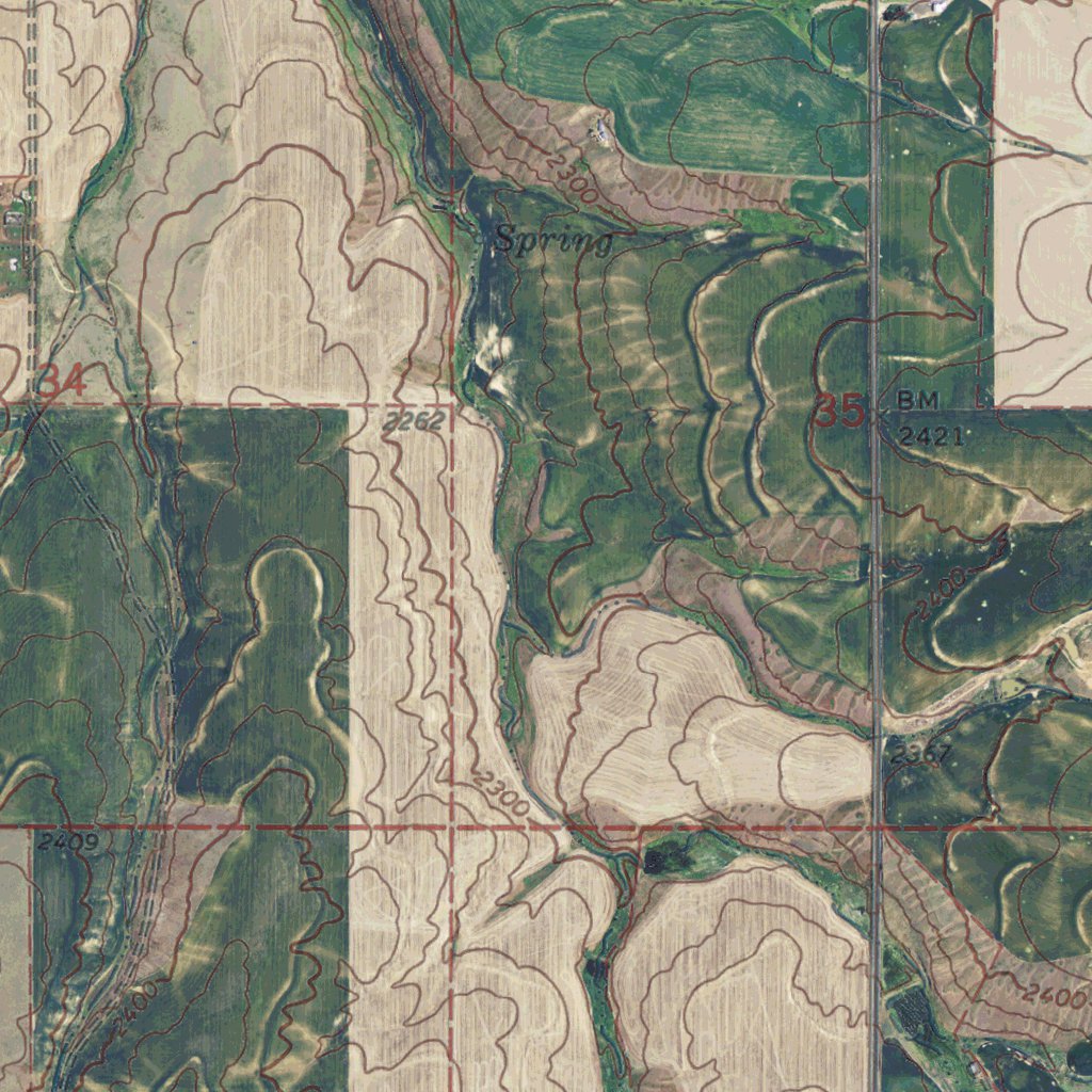 OR-Rosebush: GeoChange 1969-2012 Map by Western Michigan University ...