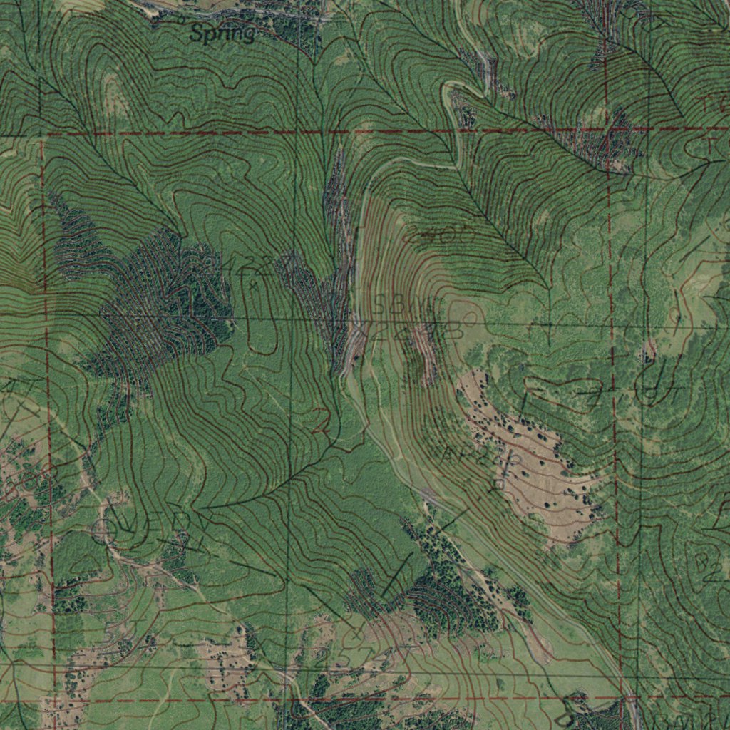 WA-Camas Prairie: GeoChange 1976-2011 Map by Western Michigan ...