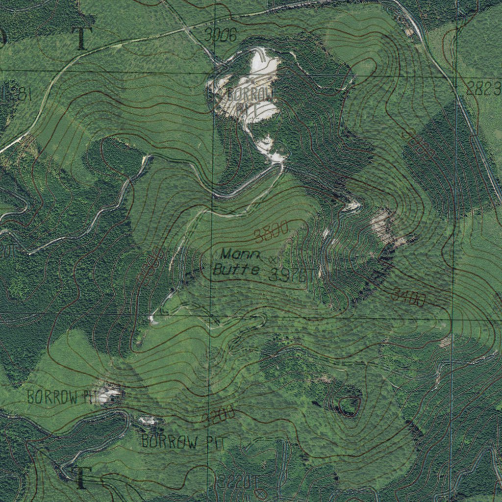 WA-Little Huckleberry Mtn: GeoChange 1976-2011 Map by Western Michigan ...