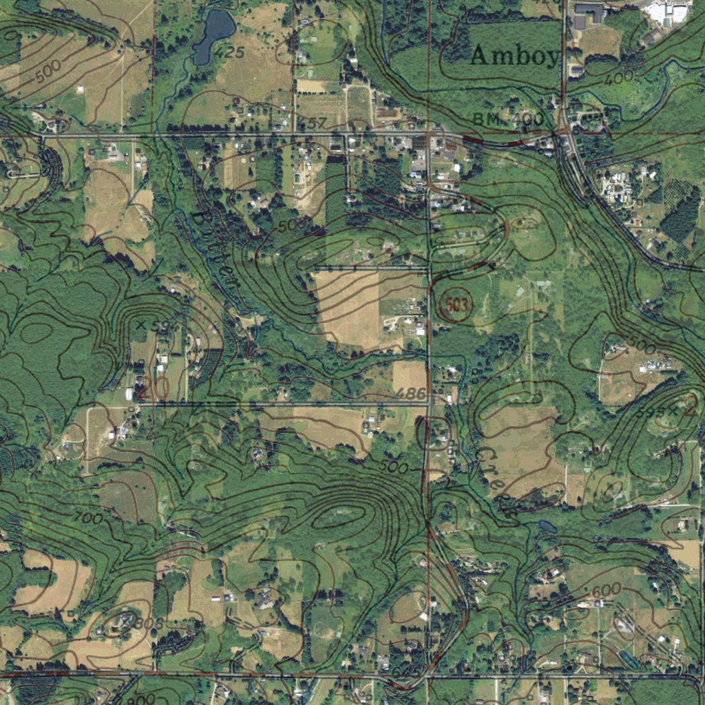 WA-Amboy: GeoChange 1970-2011 Map by Western Michigan University ...