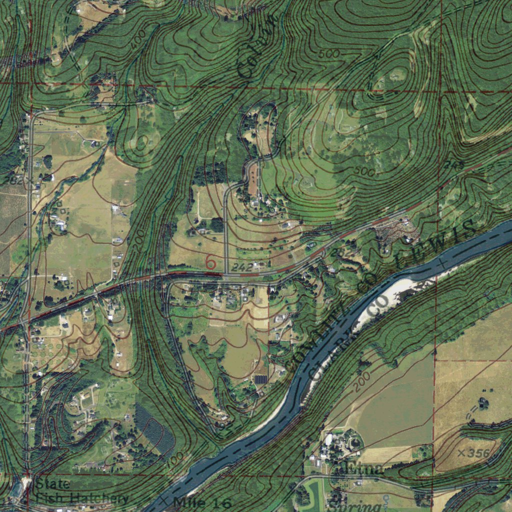 WA-Ariel: GeoChange 1970-2011 Map by Western Michigan University ...