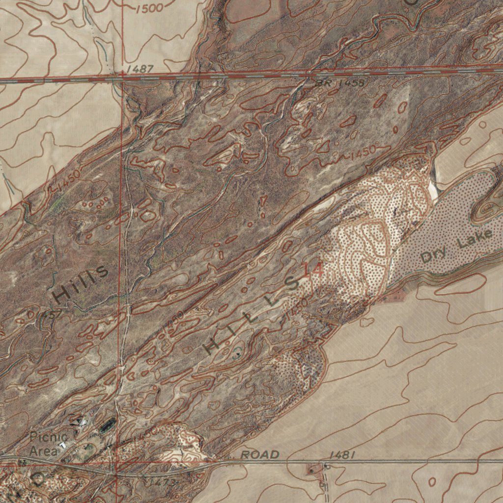 WA-Lind SE: GeoChange 1969-2011 Map by Western Michigan University ...
