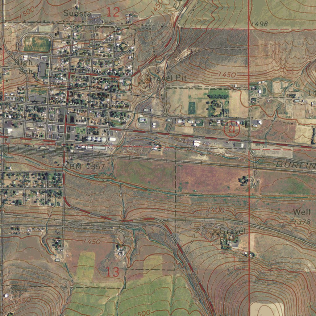 WA-Lind: GeoChange 1969-2011 Map by Western Michigan University ...