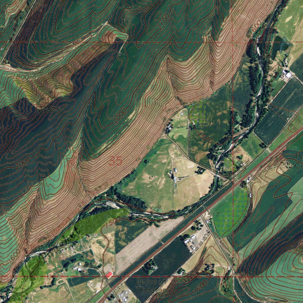 WA-Huntsville: GeoChange 1966-2011 Map by Western Michigan University ...