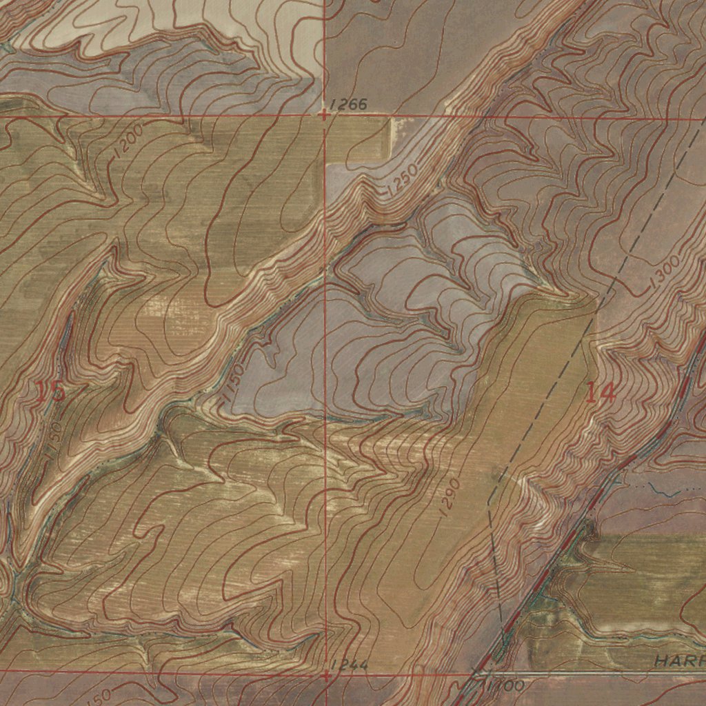 WA-Connell SE: GeoChange 1969-2011 Map by Western Michigan University ...