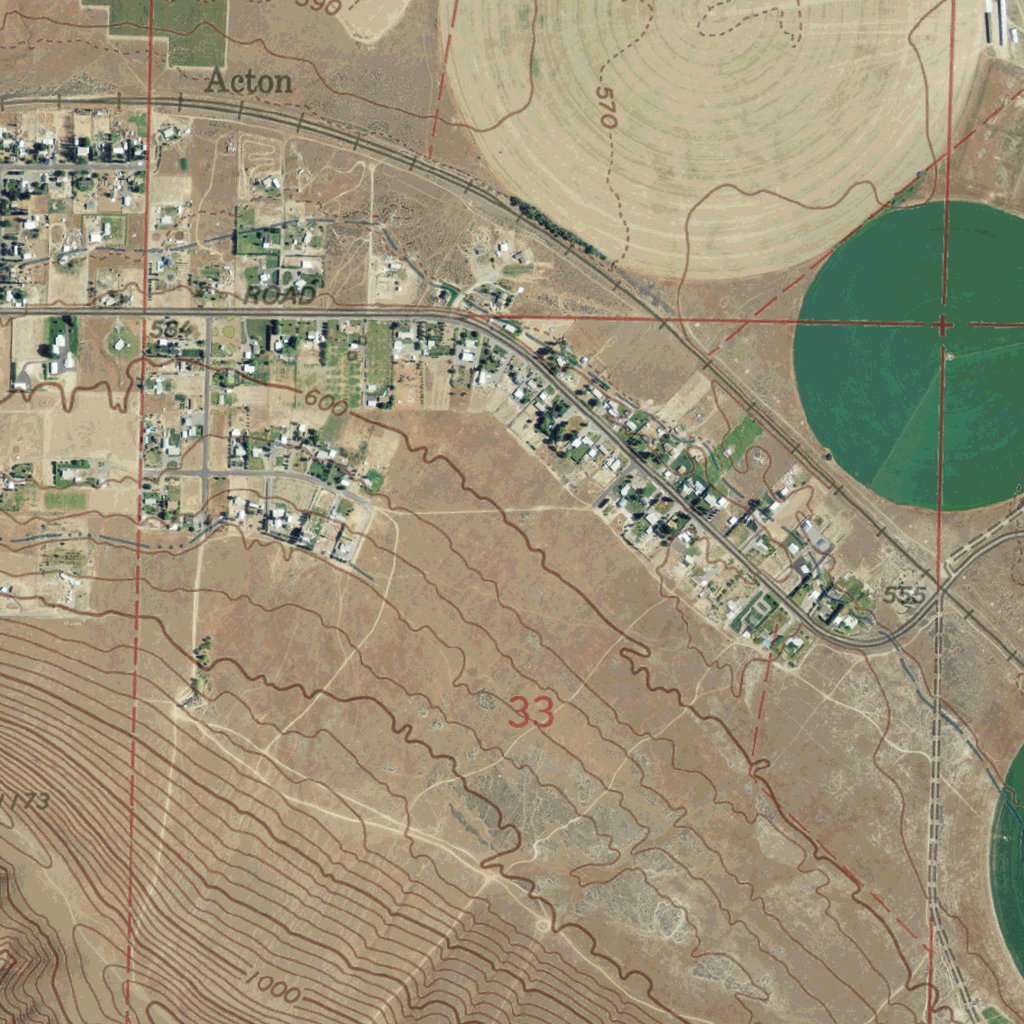 WA-Benton City: GeoChange 1973-2011 Map by Western Michigan University ...
