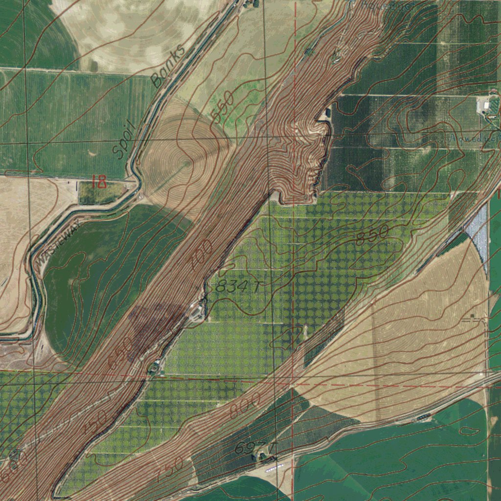 WA-Basin City: GeoChange 1982-2011 Map by Western Michigan University ...
