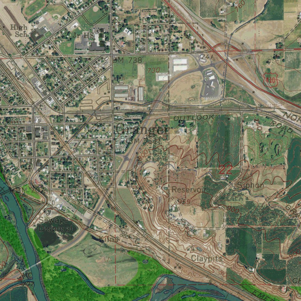 WA-Granger: GeoChange 1963-2011 Map by Western Michigan University ...