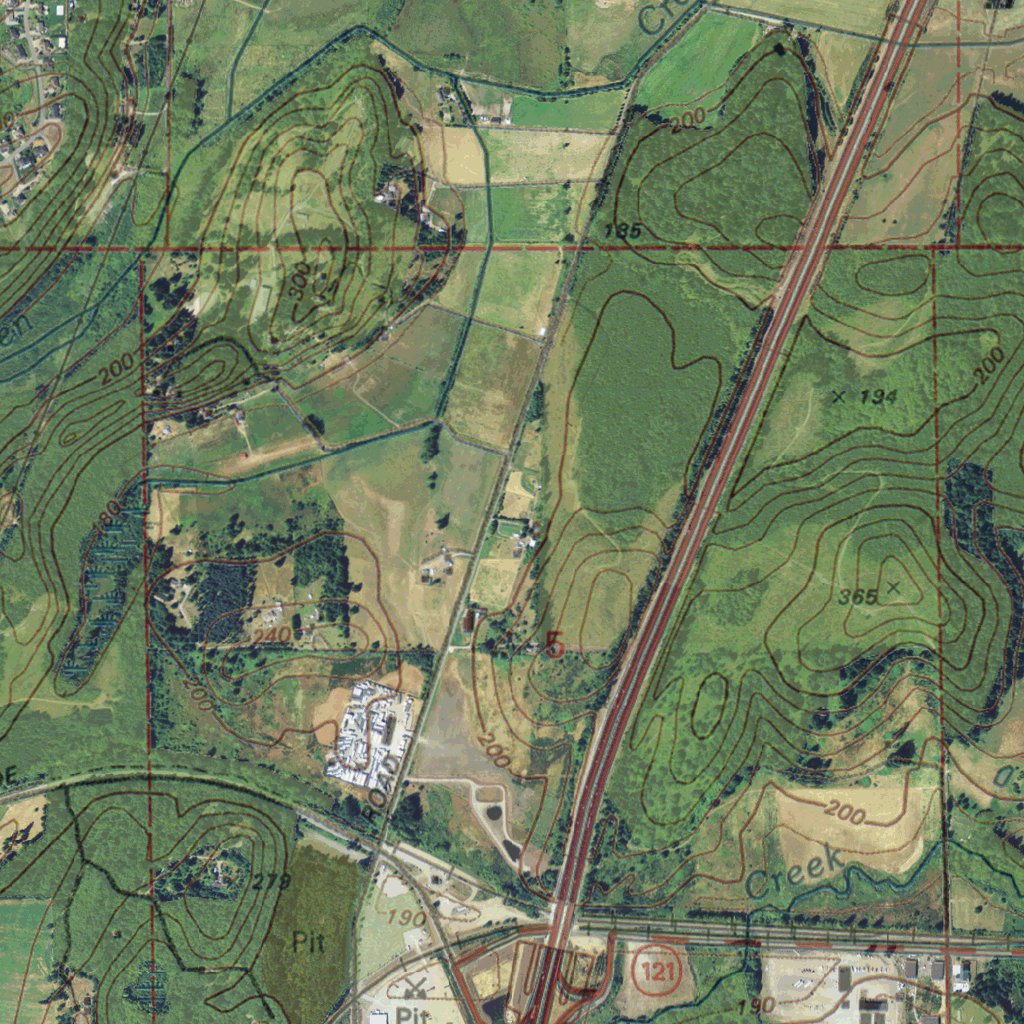 WA-Maytown: GeoChange 1990-2011 Map by Western Michigan University ...