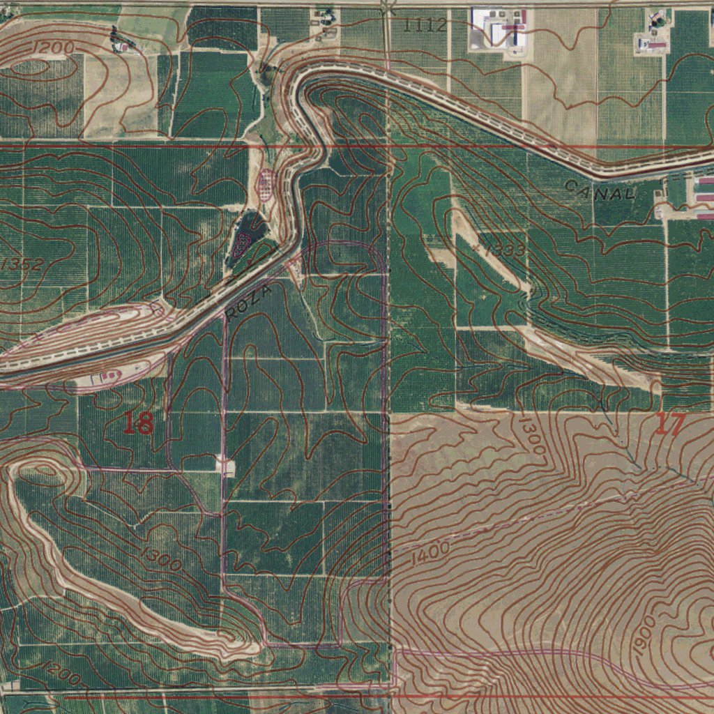 WA-Elephant Mountain: GeoChange 1952-2011 Map by Western Michigan ...