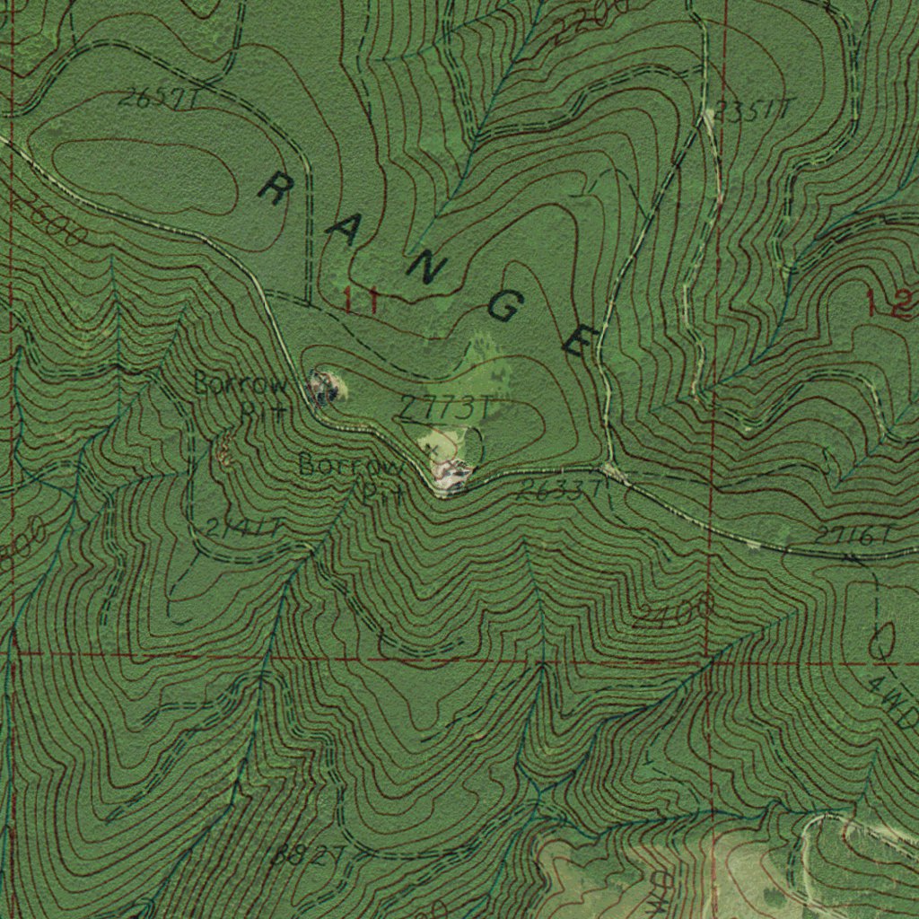 WA-Toutle Mtn: GeoChange 1980-2011 Map by Western Michigan University ...