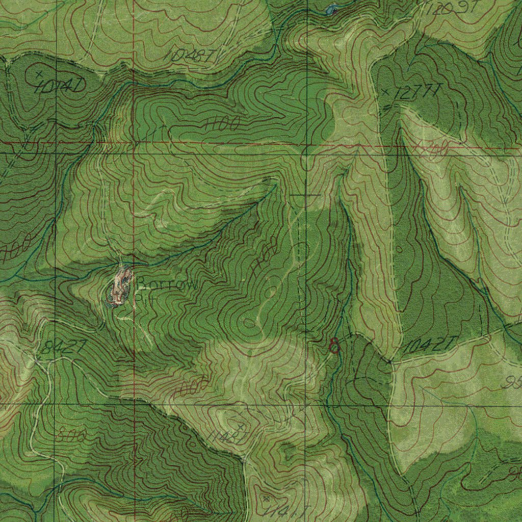 WA-Hatchet Mtn: GeoChange 1980-2011 Map by Western Michigan University ...