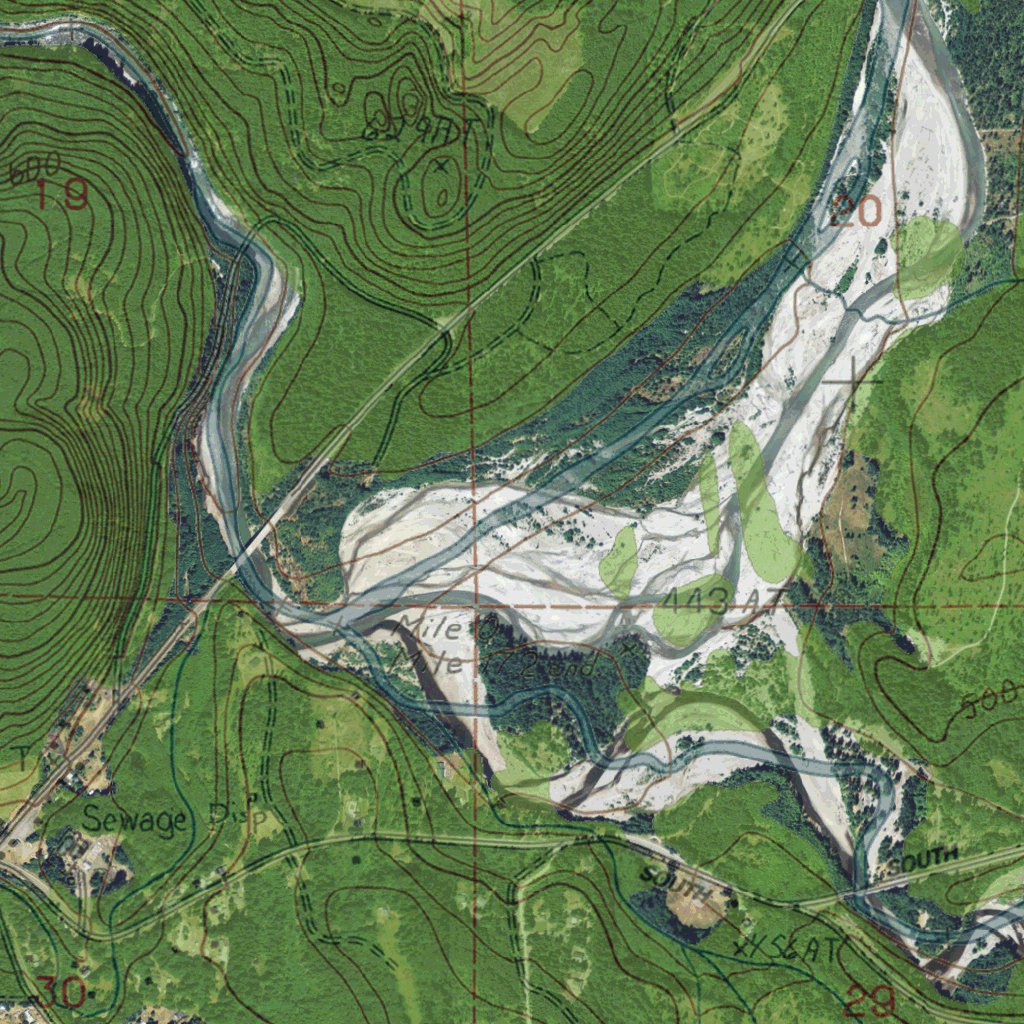 WA-Toutle: GeoChange 1980-2011 Map by Western Michigan University ...