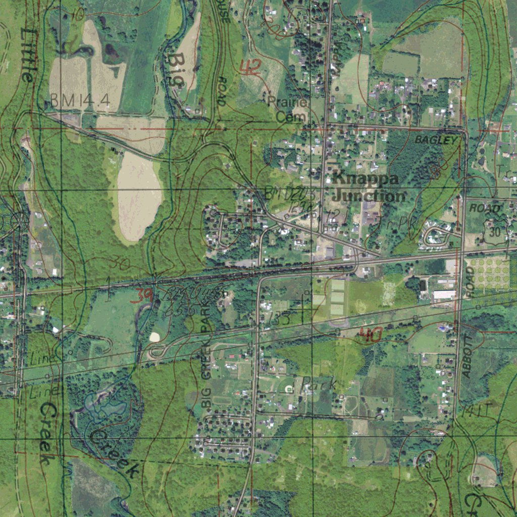 OR-Knappa: GeoChange 1980-2012 Map by Western Michigan University ...