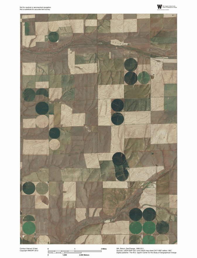 WA-Batum: GeoChange 1966-2011 Map by Western Michigan University ...