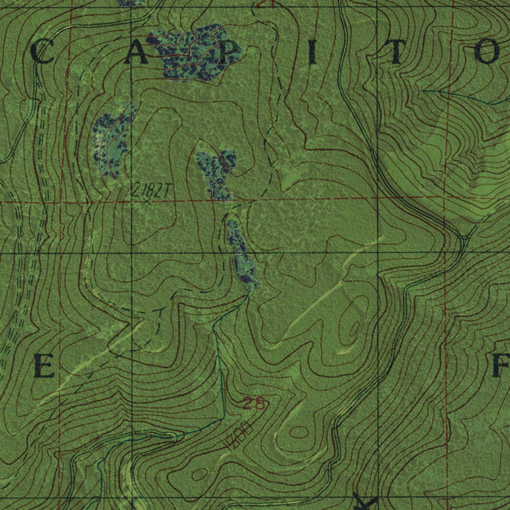 WA-Capitol Peak: GeoChange 1982-2011 Map by Western Michigan University ...
